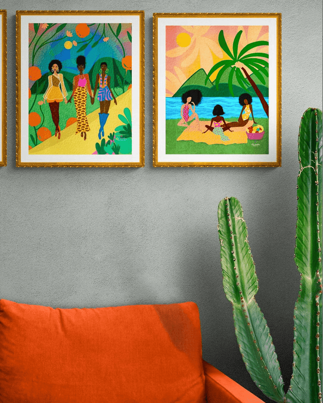 Sisterhood & Friendship Summer Wall Art Prints Bundle – Lori in Theory